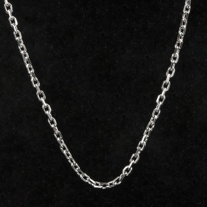 Cadena Oro Blanco 1.10 Gramos y 40 cm